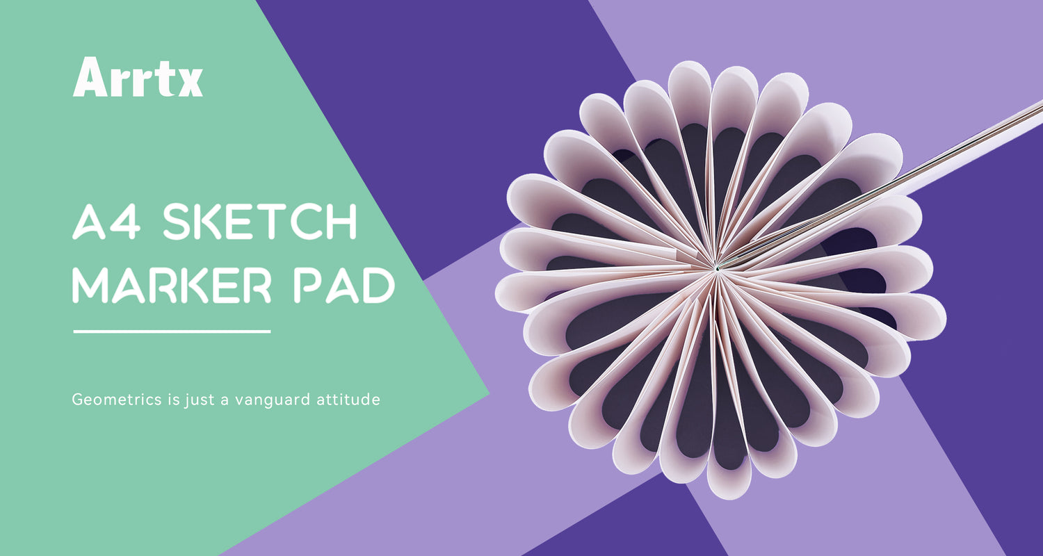 Arrtx No.321 A4 Sketchbook Of Marker Paper Pad – ArrtxArt