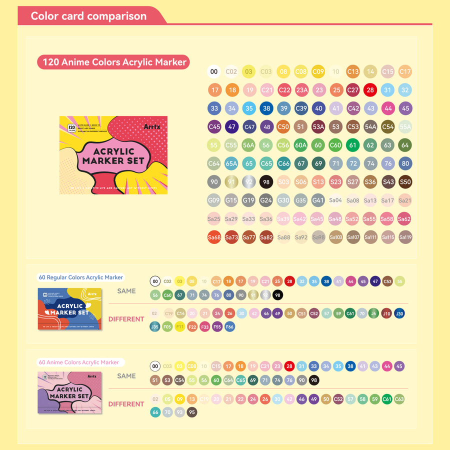 Arrtx Colors System