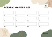 Arrtx Color Charts – ArrtxArt