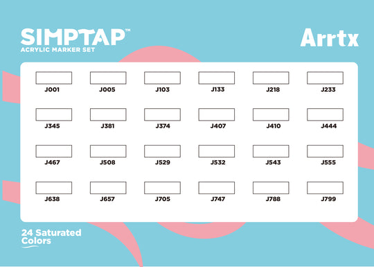 Arrtx Color Charts – ArrtxArt