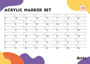 Arrtx Color Charts – ArrtxArt