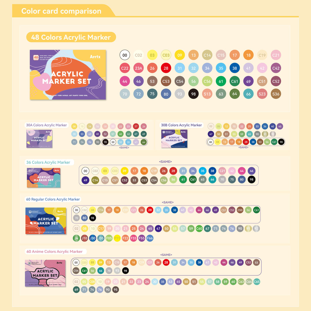 Arrtx Colors System