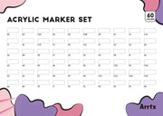 Arrtx Color Charts – ArrtxArt