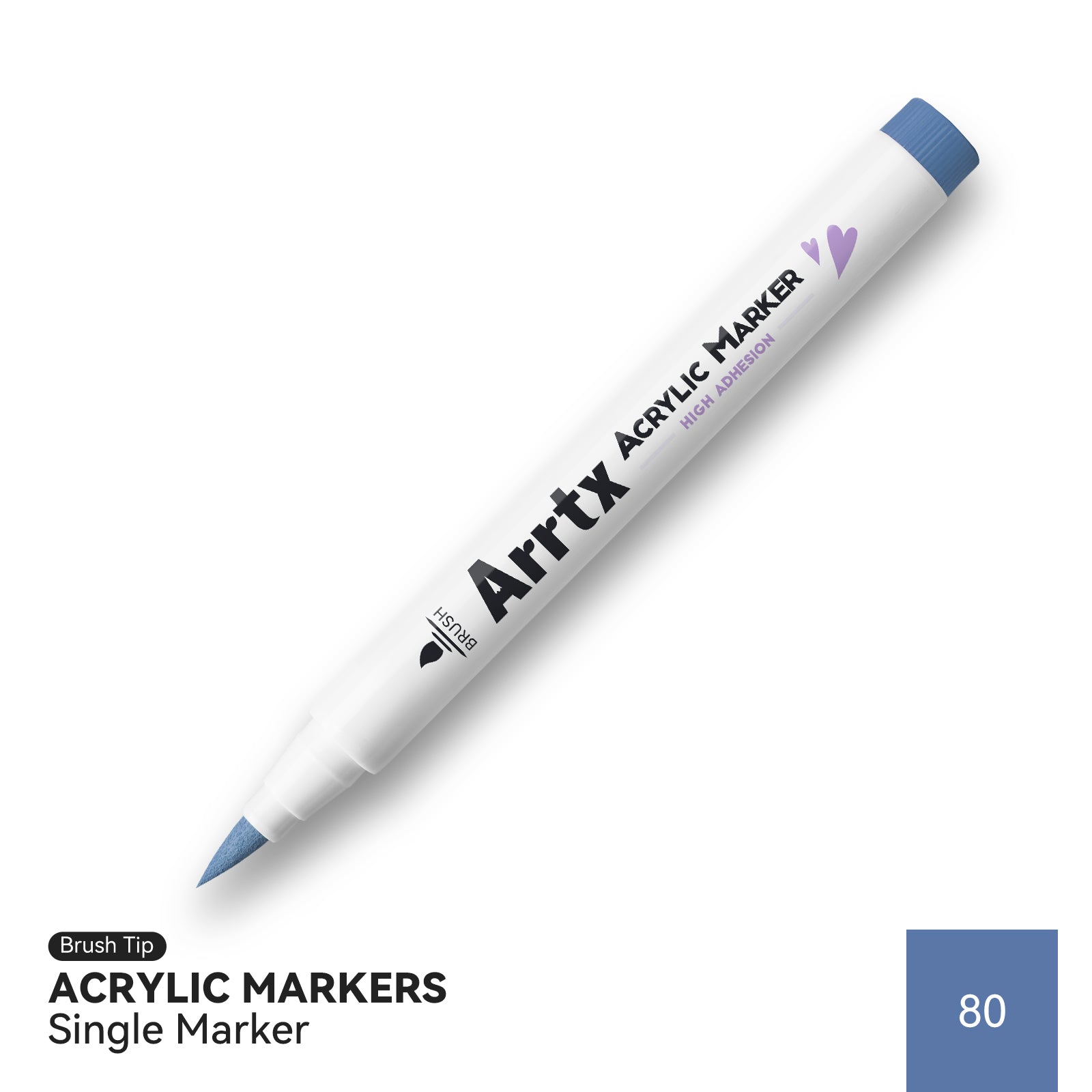 Arrtx Single Color Acrylic Paint Marker 80