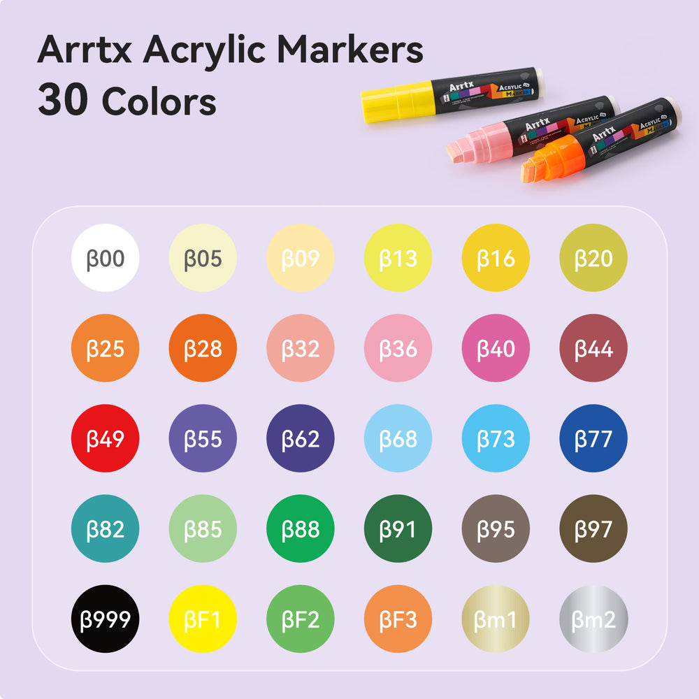 Acrylic Paint Pens Markers | Art Supplies – ArrtxArt