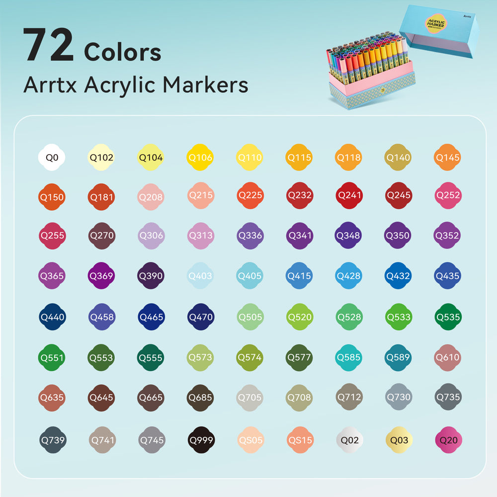 Acrylic Paint Pens Markers | Art Supplies – ArrtxArt