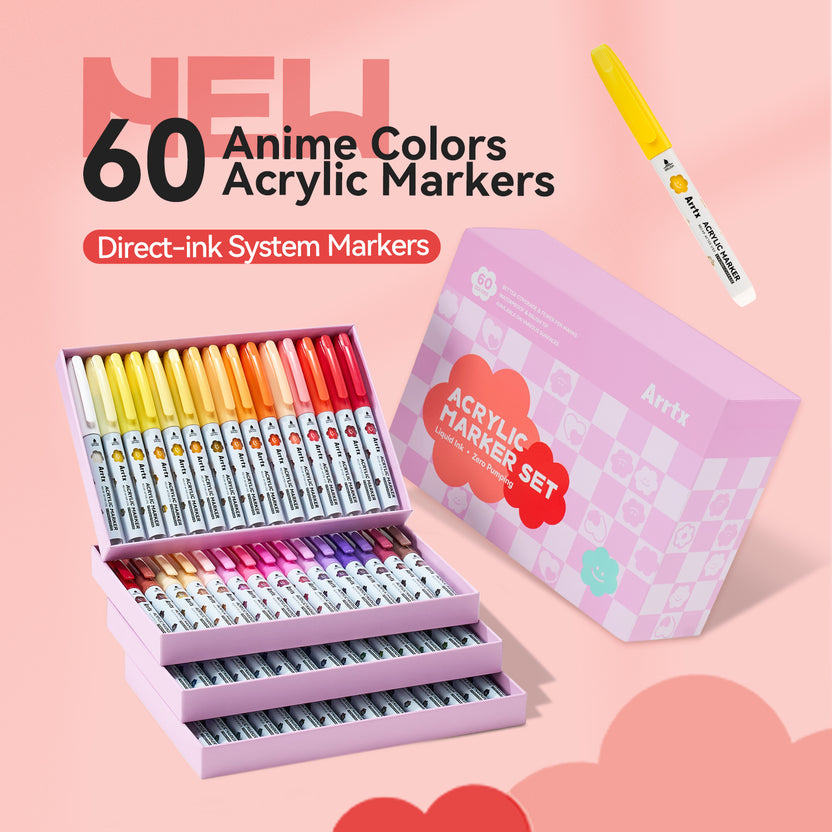 Acrylic Paint Pens Markers | Art Supplies – ArrtxArt