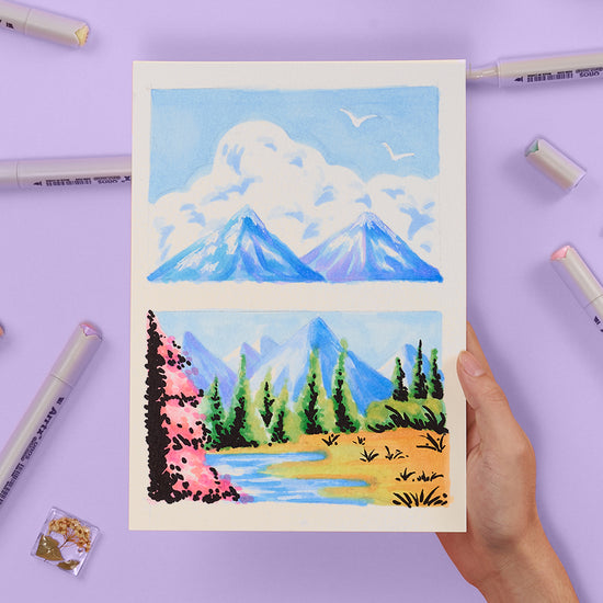 Arrtx OROS Pastel Color 66 Colors Alcohol Markers – ArrtxArt