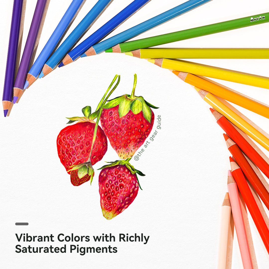 Arrtx 126 Colored Pencils Set Drawing Pencils – ArrtxArt