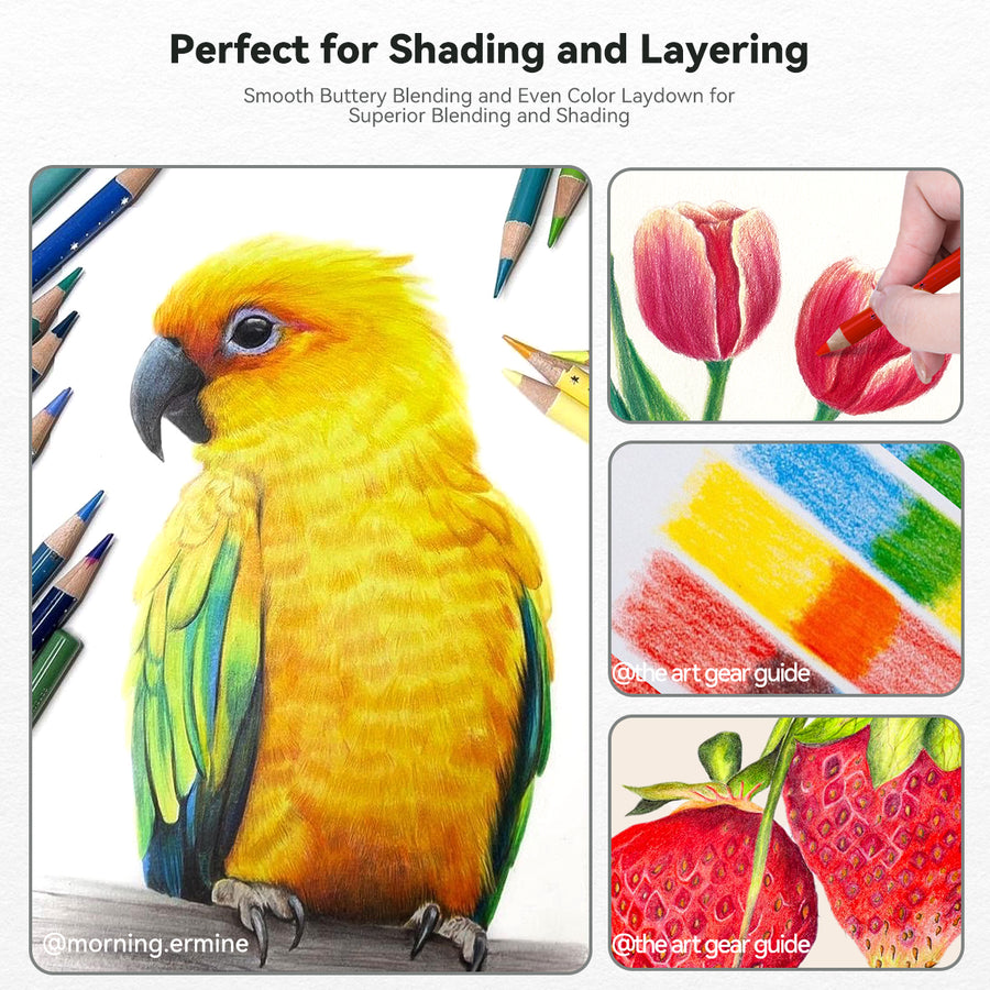 Arrtx 126 Colored Pencils Set Drawing Pencils – ArrtxArt