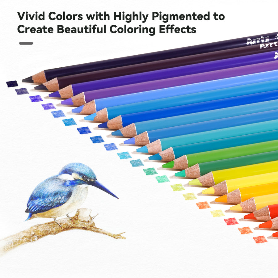 Arrtx 126 Colored Pencils Set Drawing Pencils – ArrtxArt